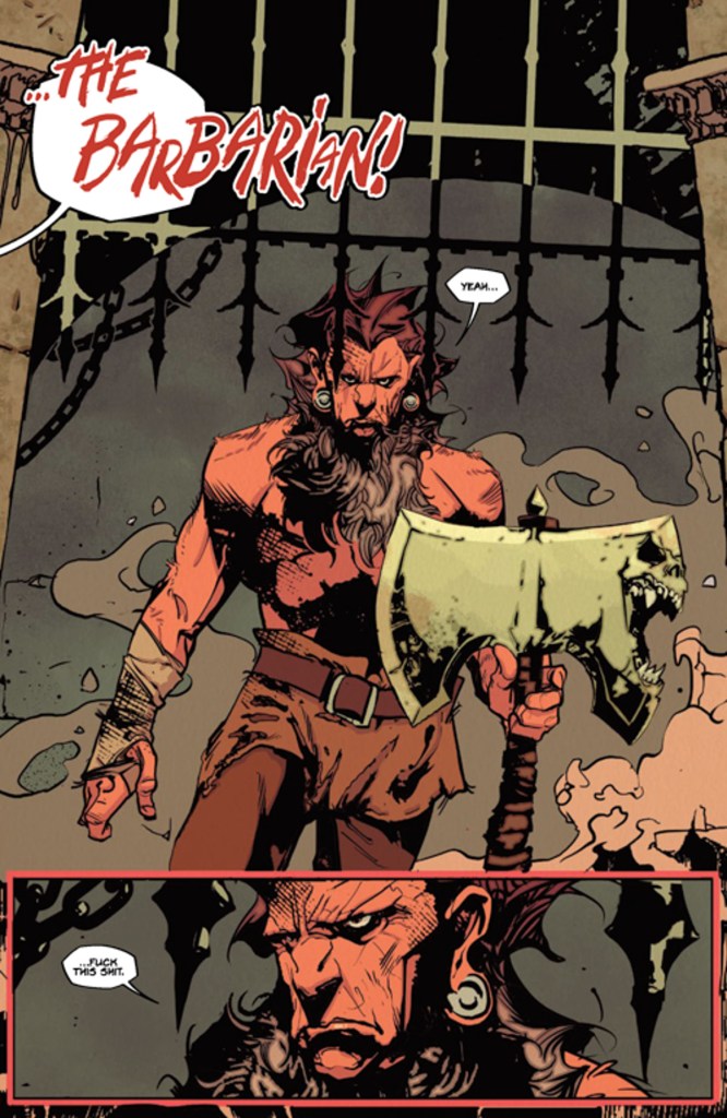 BARBARIC #1 [Advance Review] – Kabooooom!