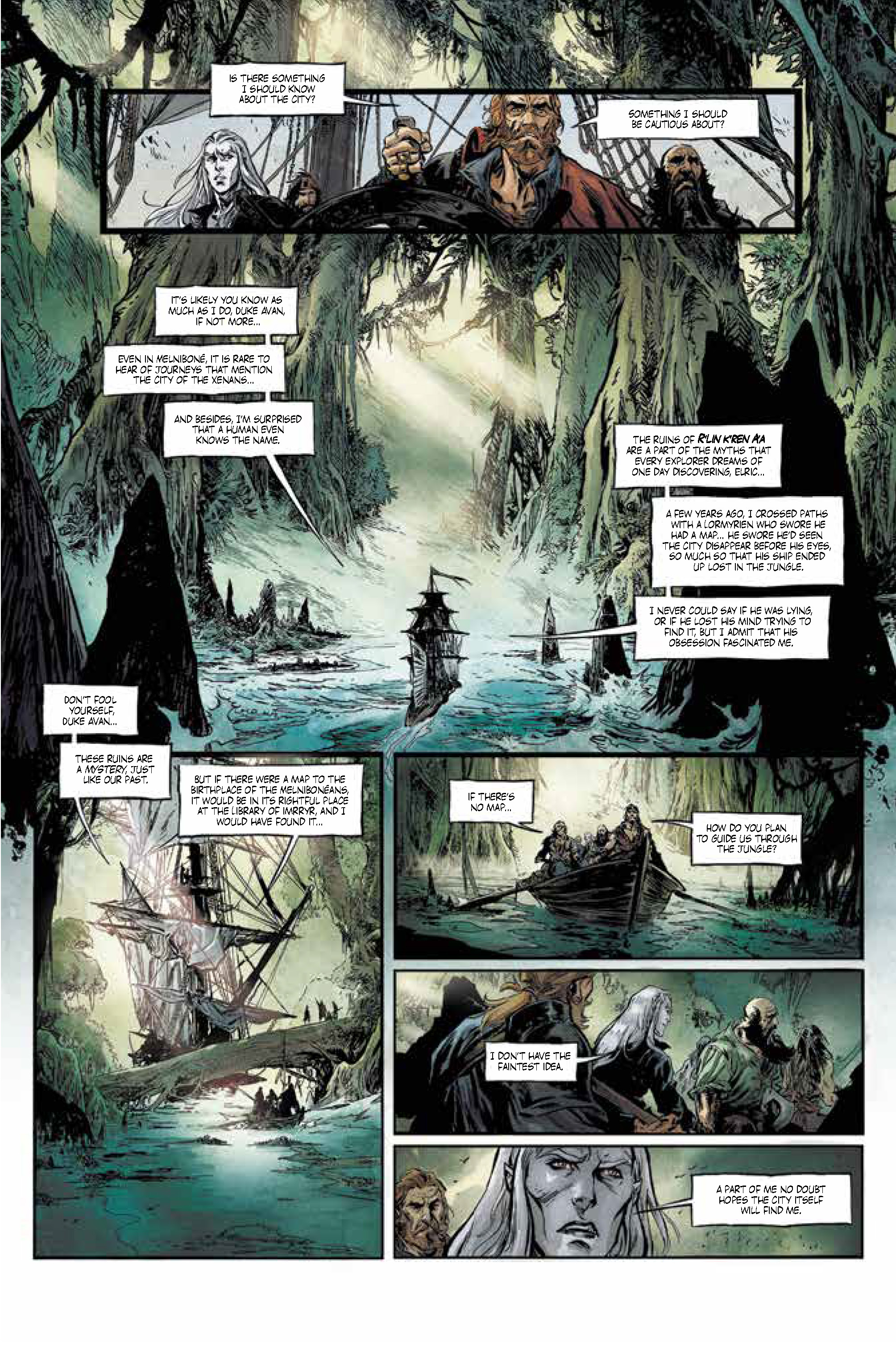 ELRIC: THE DREAMING CITY #1 [Preview/Review] – Kabooooom!