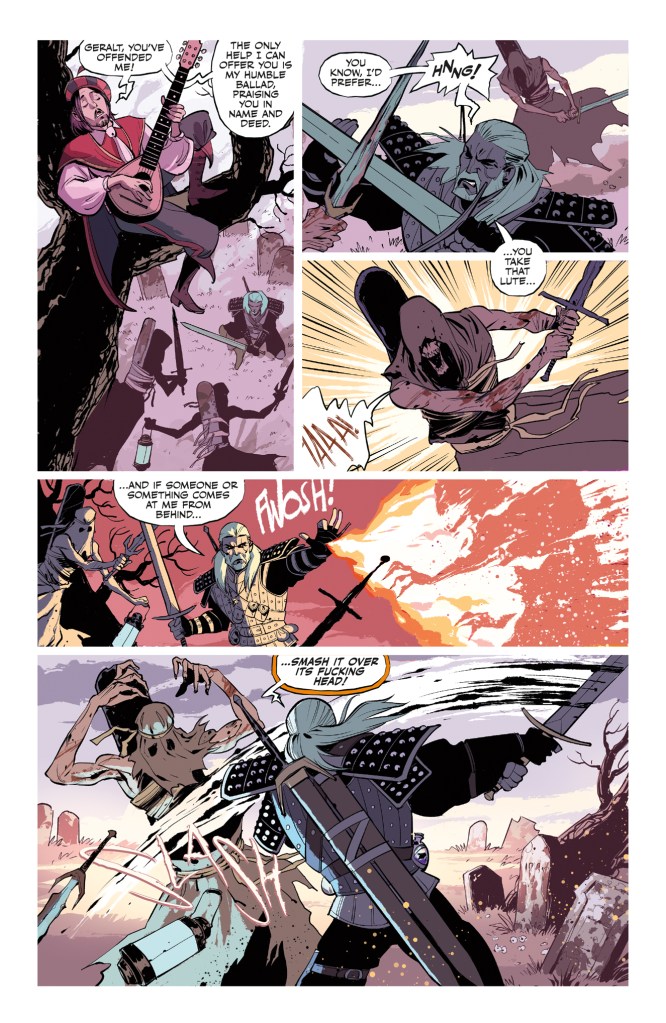 THE WITCHER: THE BALLAD OF TWO WOLVES #1 [Preview/Review] – Kabooooom!