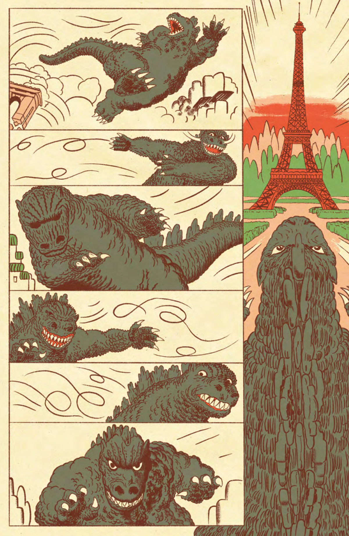 GODZILLA’S MONSTERPIECE THEATRE #2 [Advance Review] – Kabooooom!