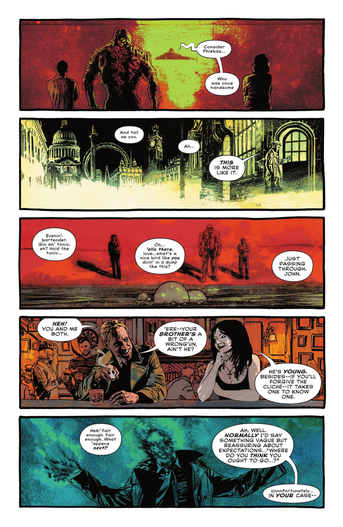 JOHN CONSTANTINE: HELLBLAZER: DEAD IN AMERICA #11 [Review] – Kabooooom!